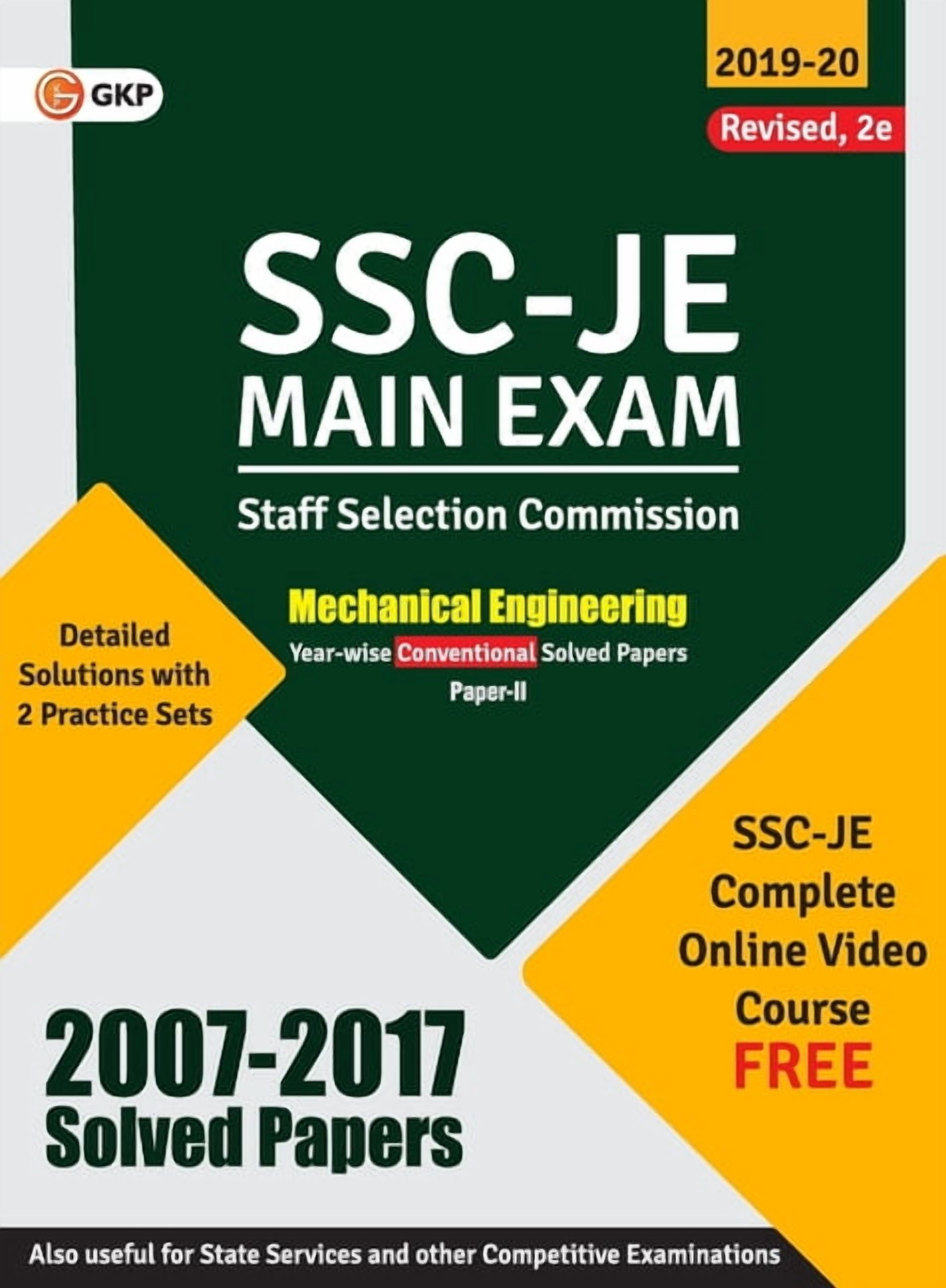 Ssc 2020: Junior Engineer - Mechanical Engineering Paper II ...