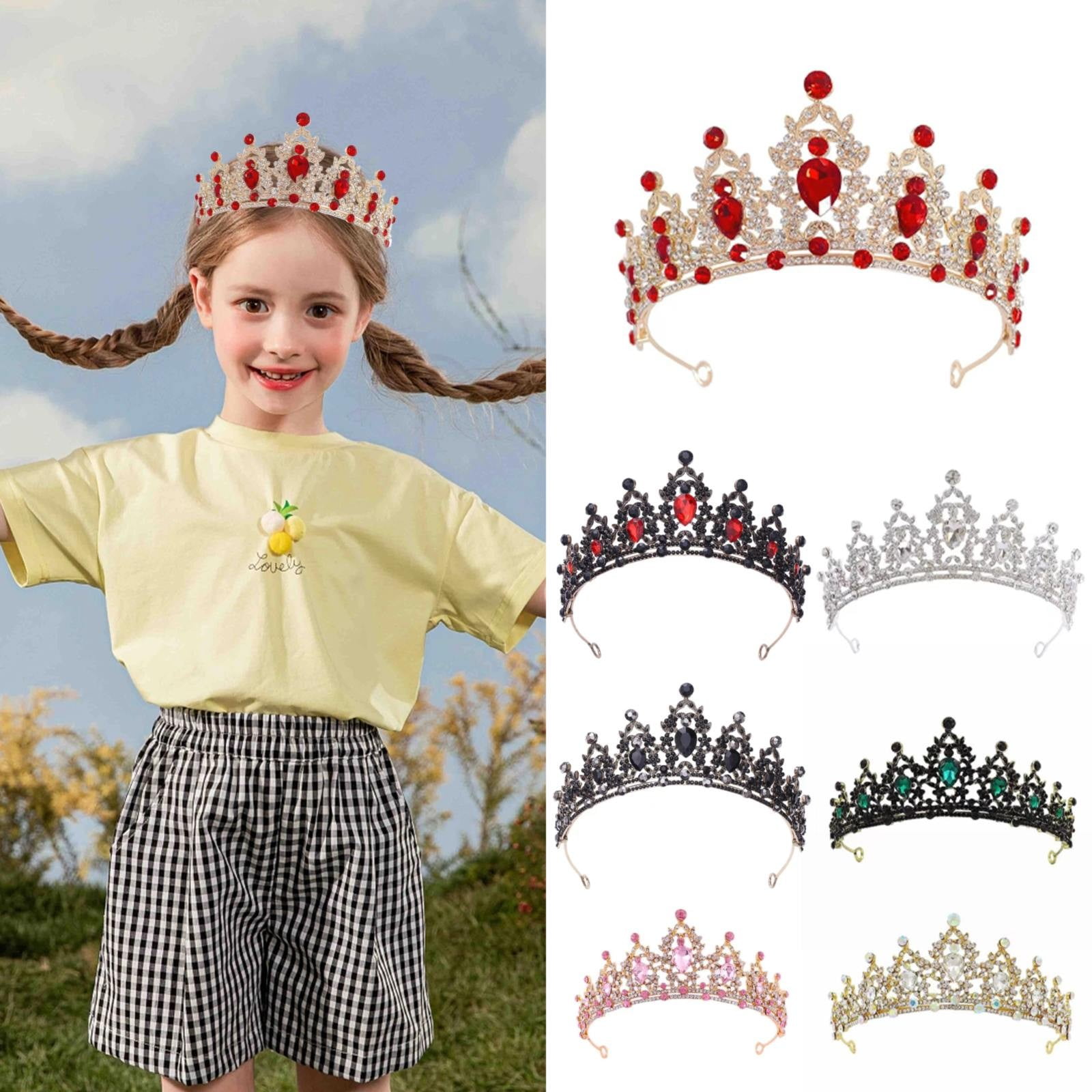 Ssdyl Crown Tiara Clearance Barrettes Crowns for Women and Girls ...