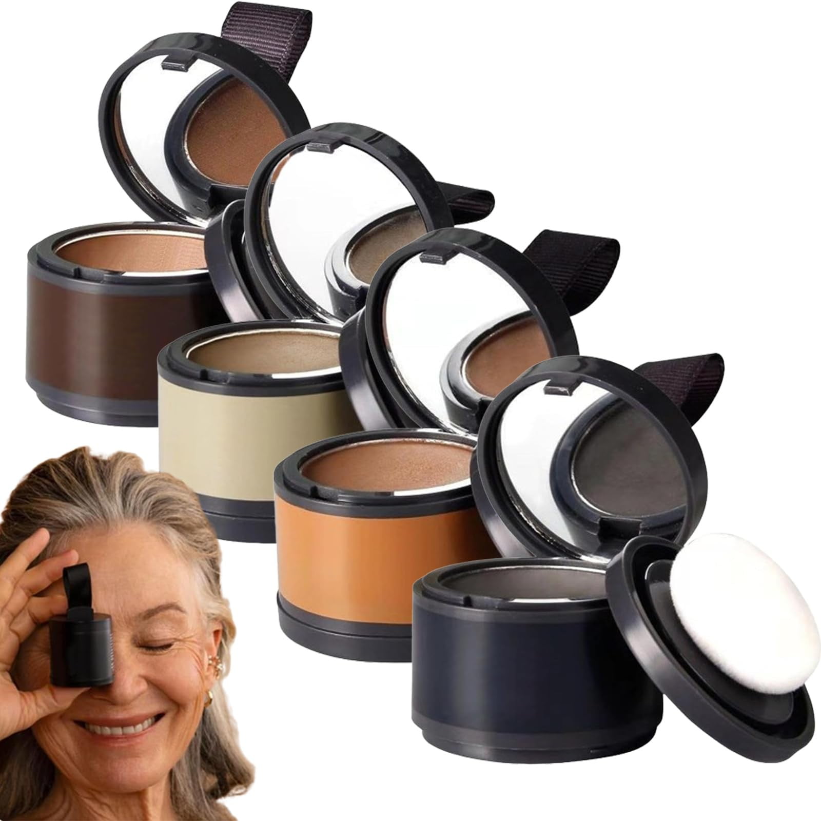 Ssdyl Hairline Shadow Powder Clearance Root Cover Up Hair Root Up ...