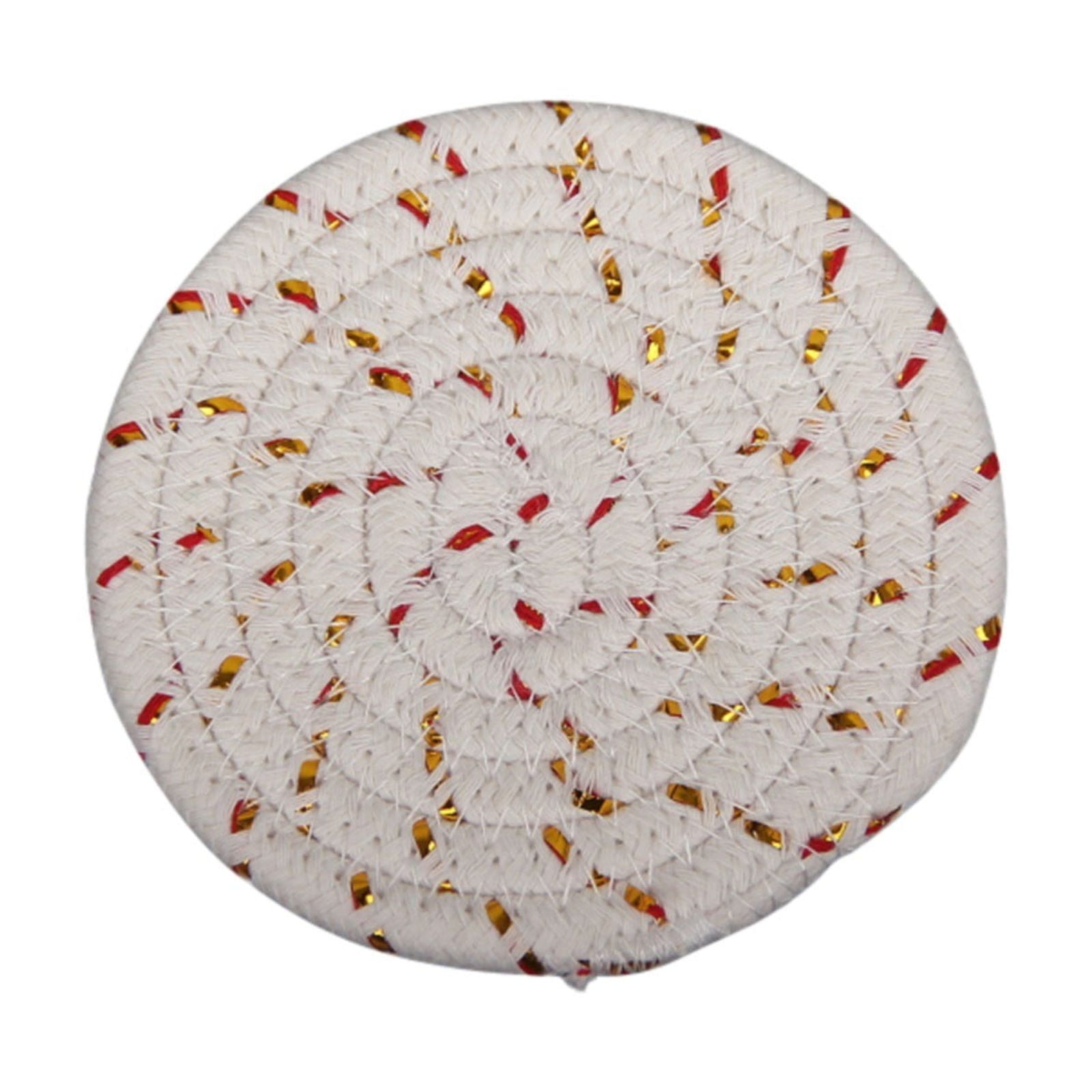 Ssdyl Limited Time Offer! Green Cotton Placemats clearance Woven ...