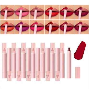 Colormates Lipstick (1) & Lipliner Pencil (1), 62624 Ruby Red - Walmart.com