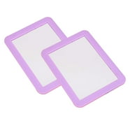 CEREM Magnetic Locker Mirror, Light Pink 5" x 7" - Real Glass Make-up ...