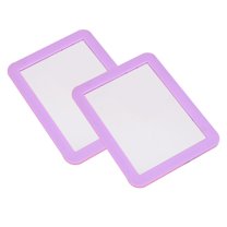 CEREM Magnetic Locker Mirror, Light Pink 5" x 7" - Real Glass Make-up ...
