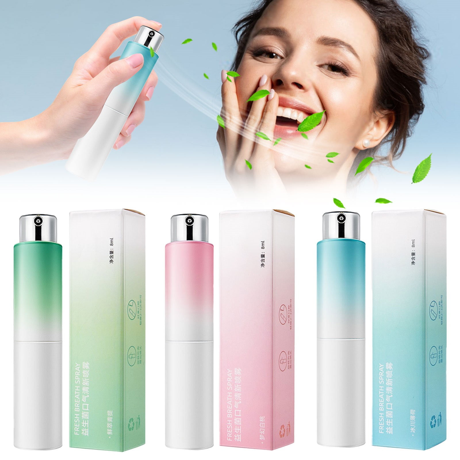 Ssdyl Oral Spray Clearance Tooth Care Fruit Flavored Oral Spray Mouth