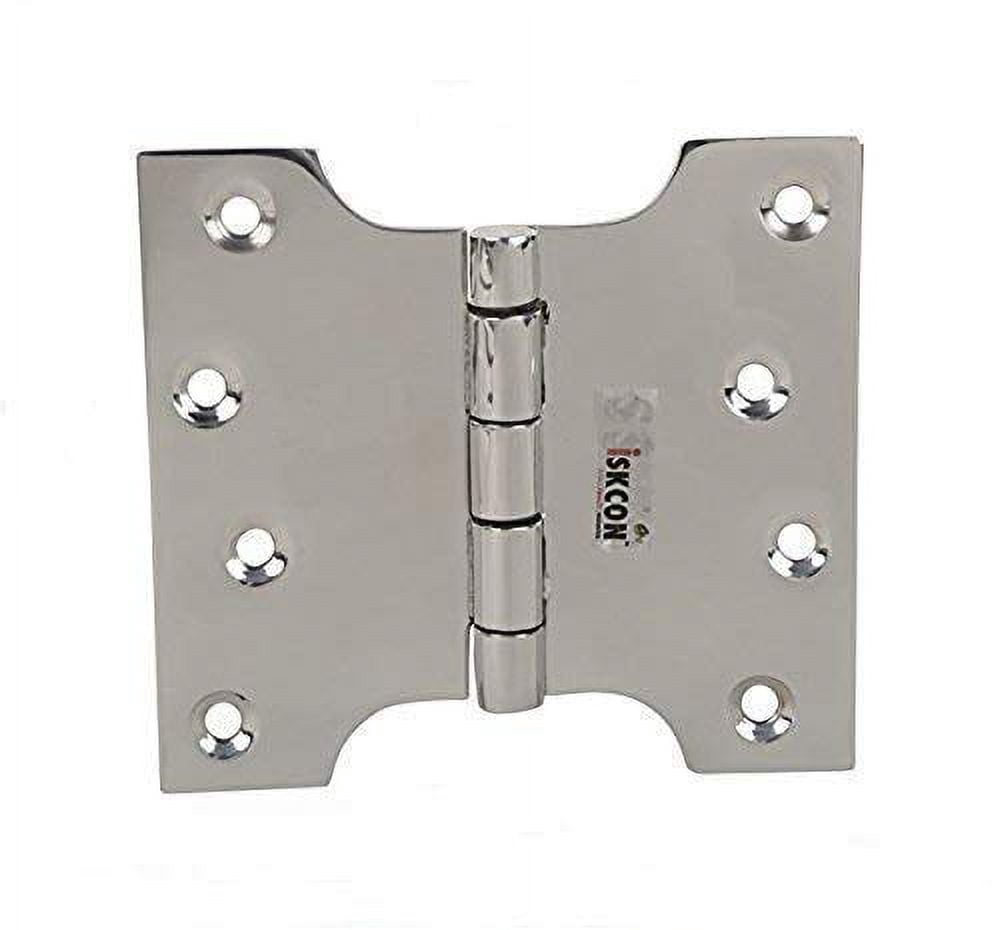 Ssiskcon Stainless Steel Parliament Door Hinge 4 in L x 3 in Obstacle ...