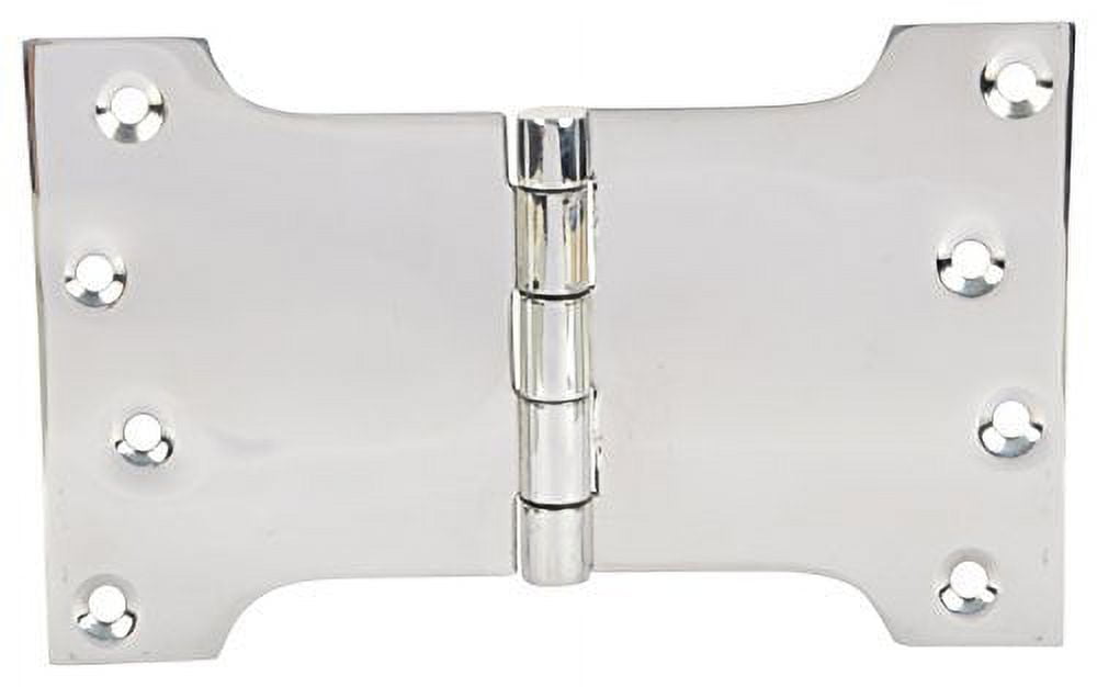 Ssiskcon Stainless Steel Parliament Door Hinge 4 in L x 5 in Obstacle ...