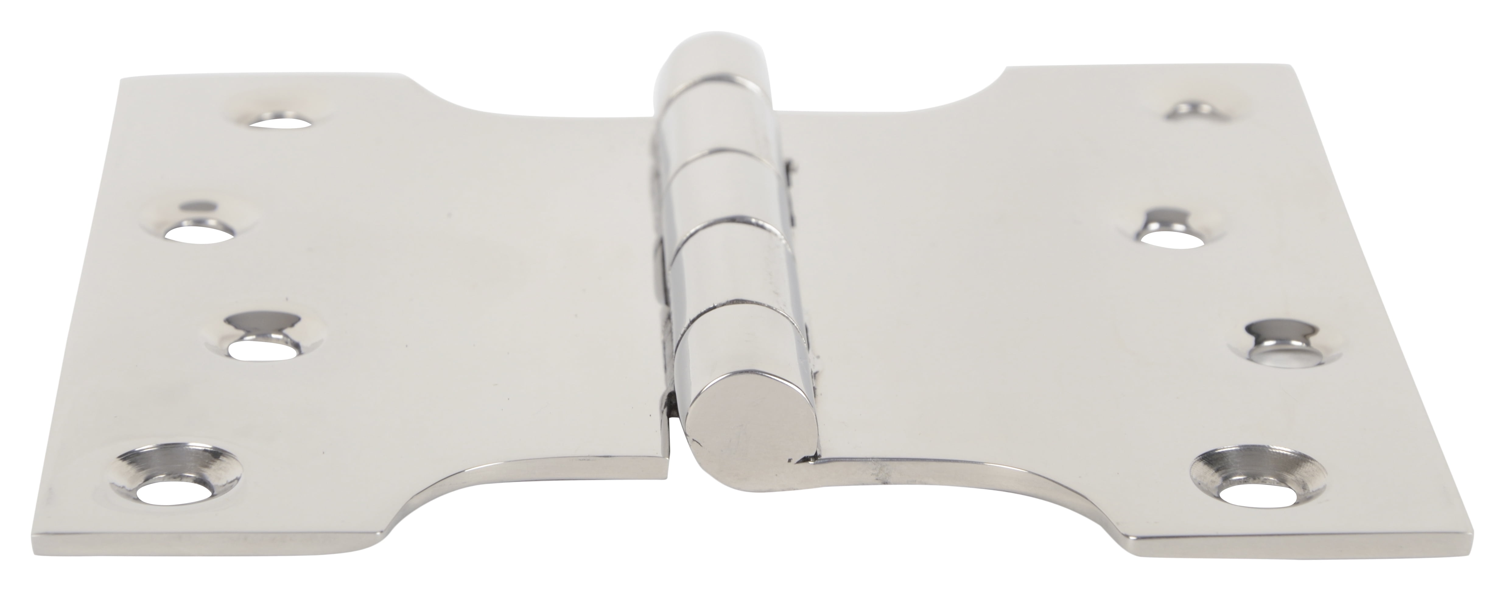 Ssiskcon Stainless Steel Parliament Door Hinge 4 in x 5 in Obstacle Gap ...