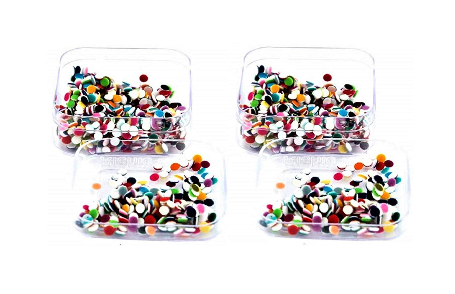 Sskr Multicolor Bindi Daily Use Simple Forehead Bindi For Women - Pack ...