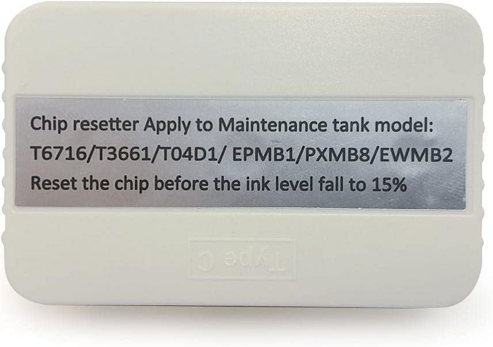 SsrPrint Replacement T3661 Waste Box Chip Resetter for Espon XP-15000 XP-970 XP-8500 XP-8600 XP ...