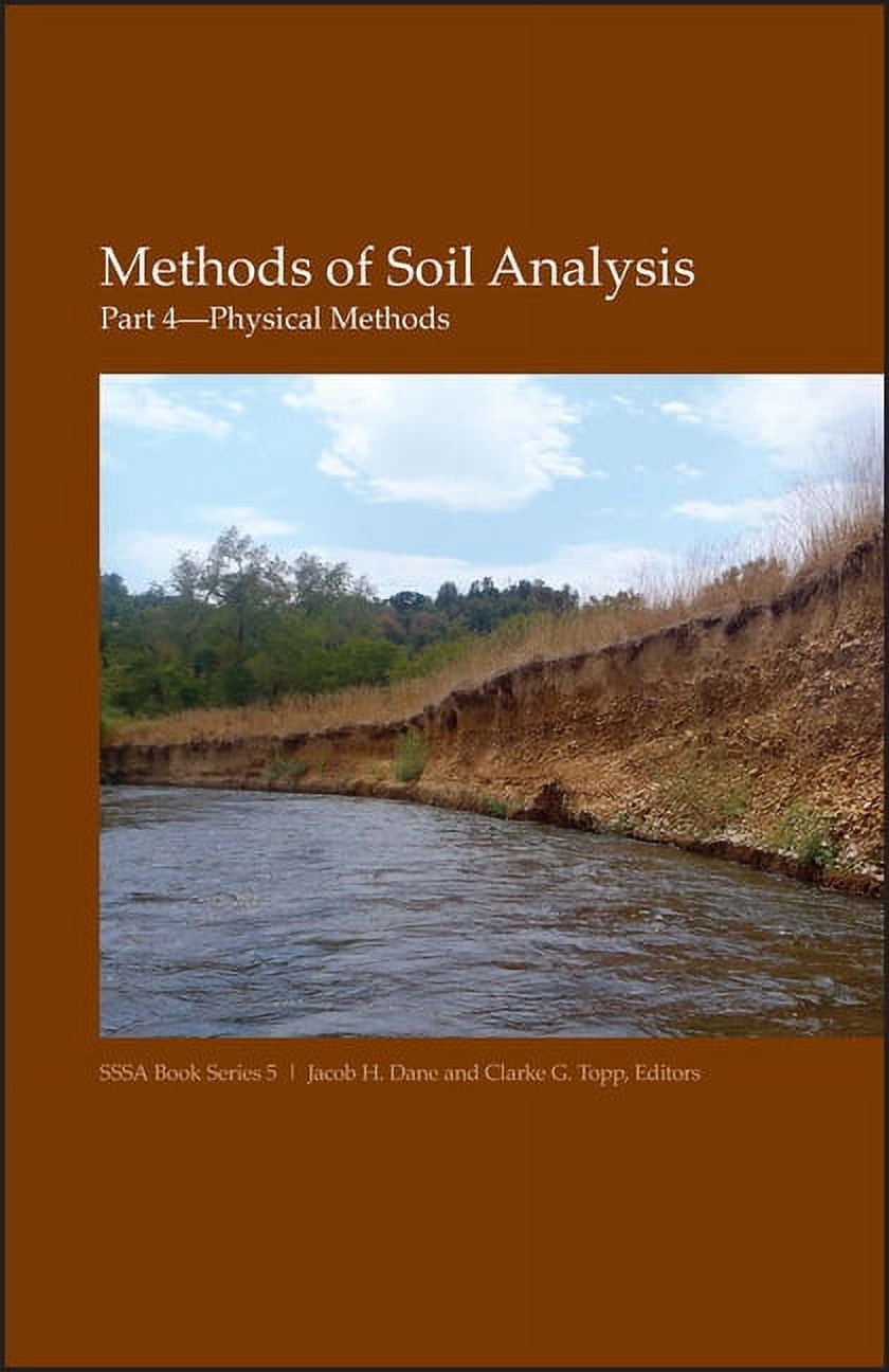 Sssa Book: Methods of Soil Analysis, Part 4: Physical Methods ...