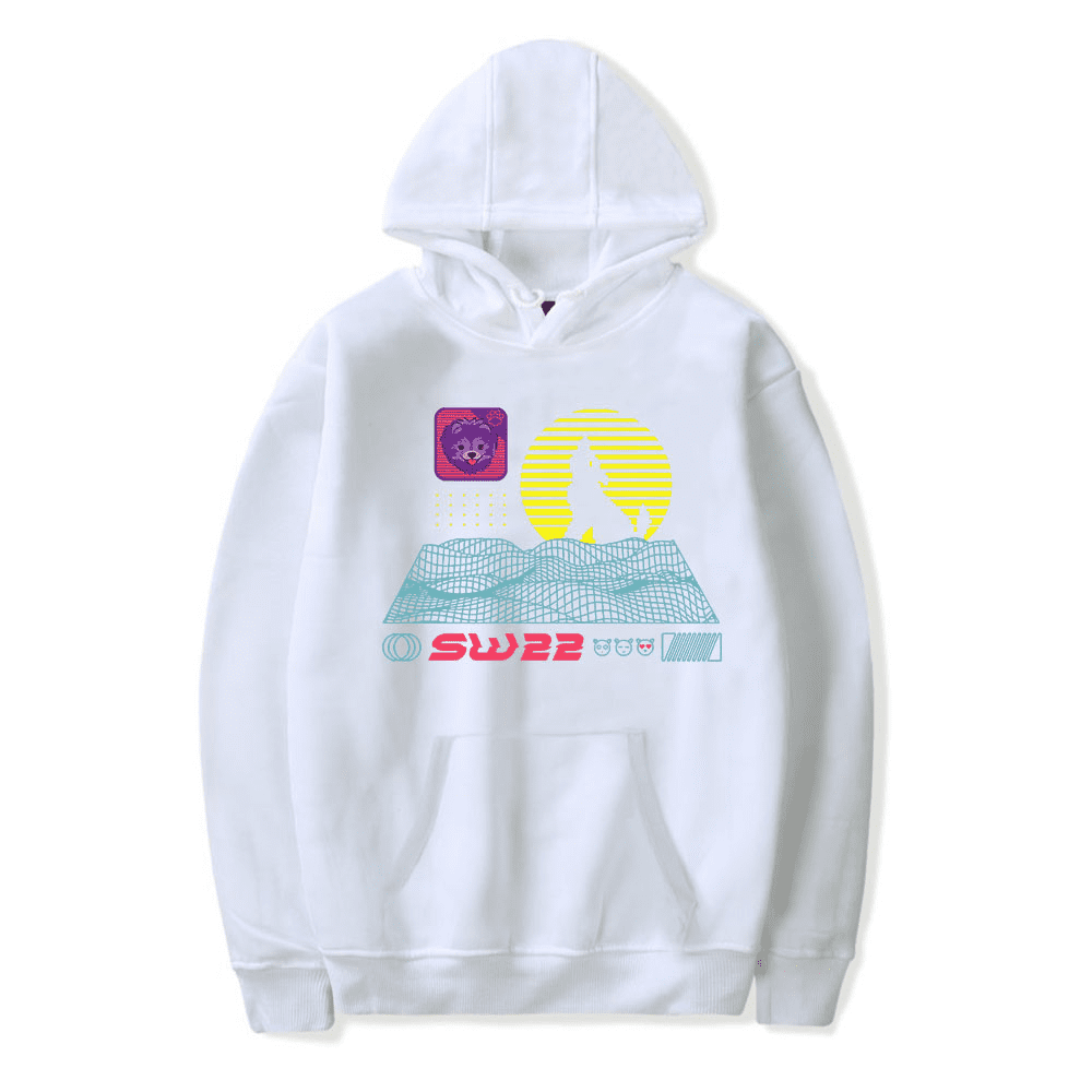 SssniperWolf Synthwave Hoodie Women Men Hooded Sweatshirt Casual ...