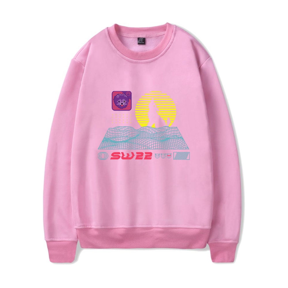 SssniperWolf Synthwave Logo Merch Unisex hip-hop round neck sportswear ...