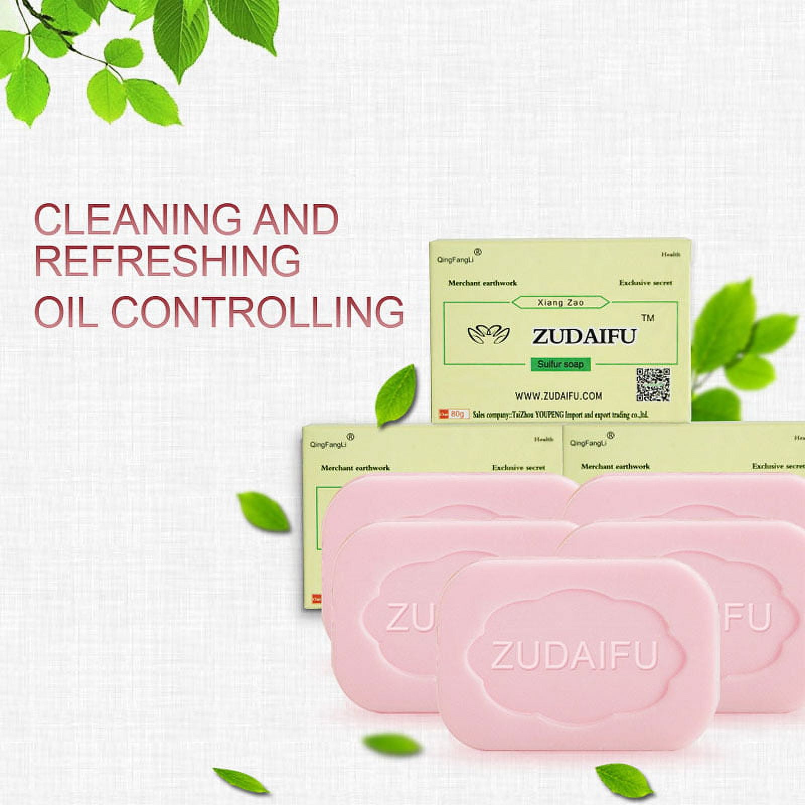Ssxinyu 80g Sulphur Soap Skin Care Acne Psoriasis Seborrhea Eczema Anti