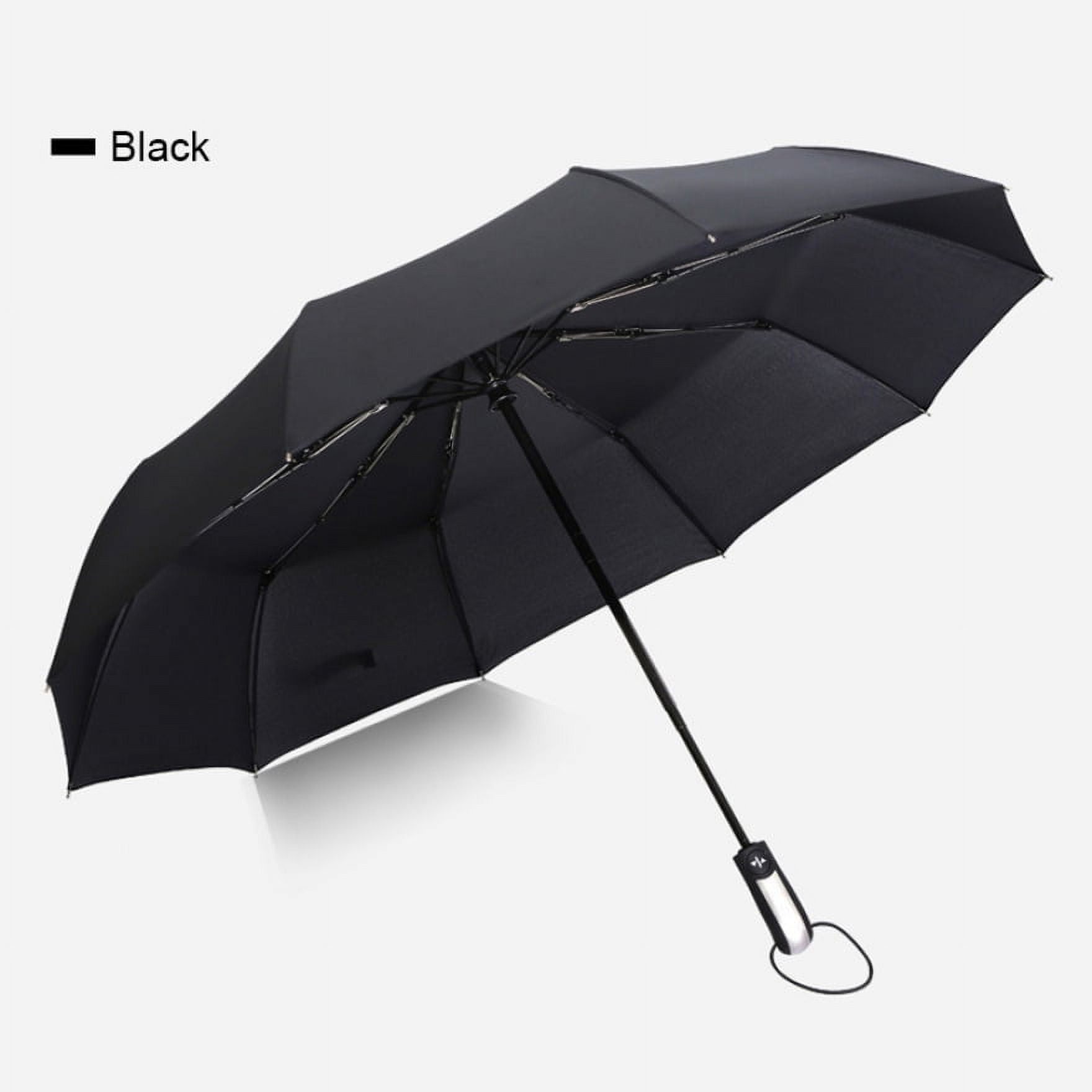 Ssxinyu Wind Resistant Folding Automatic Umbrella Rain Big Rain Parasol ...
