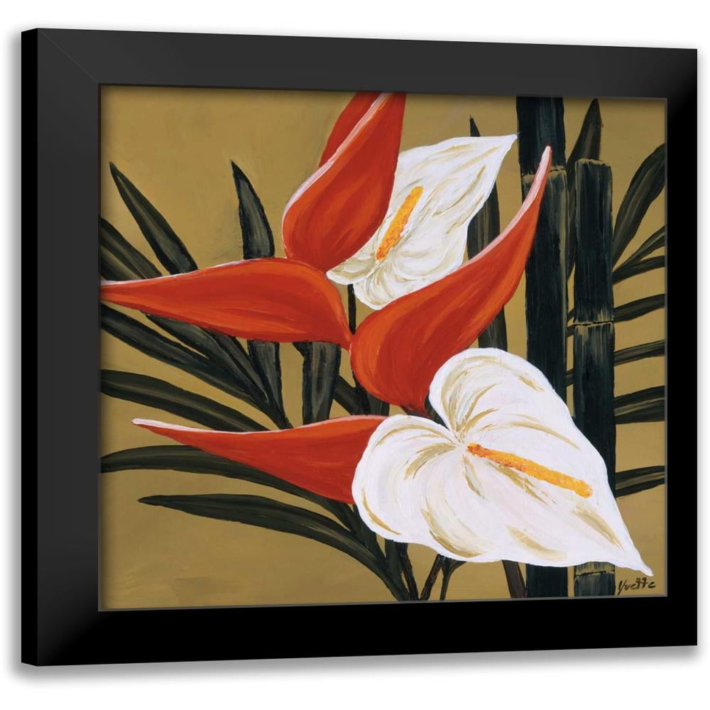 St. Amant, Yvette 15x15 Black Modern Framed Museum Art Print Titled ...