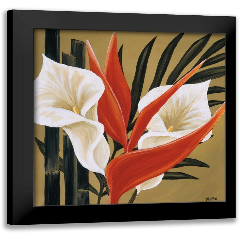 St. Amant, Yvette 15x15 Black Modern Framed Museum Art Print Titled ...