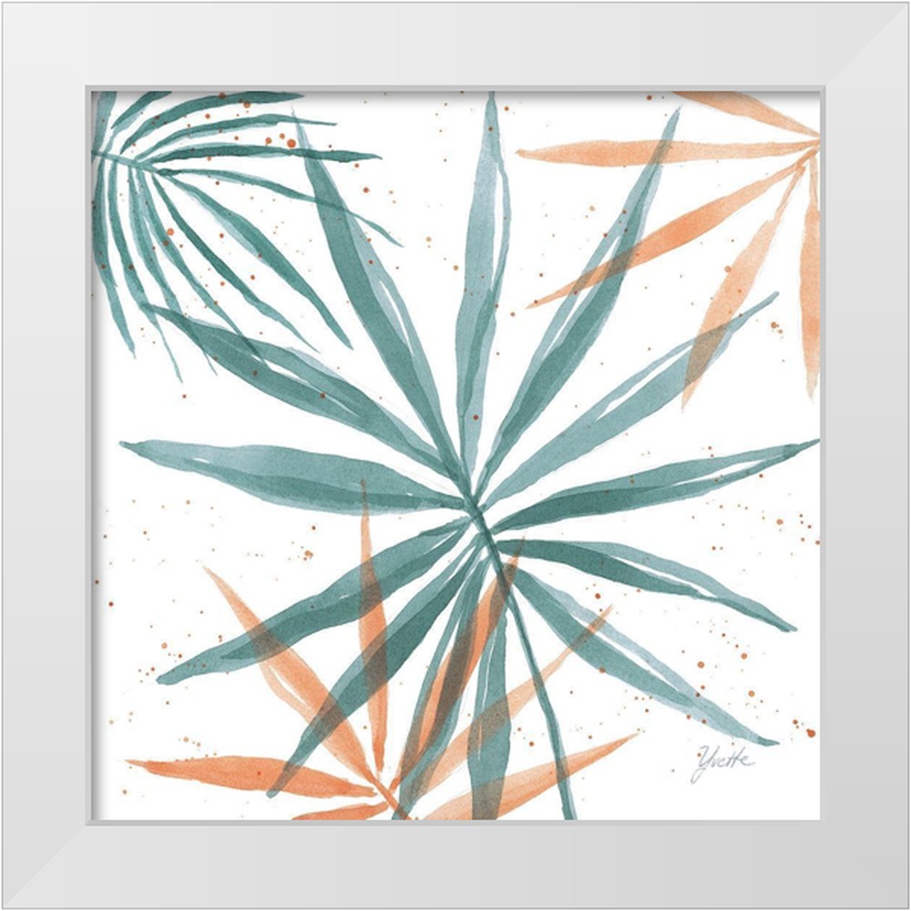St.Amant, Yvette 15x15 White Modern Wood Framed Museum Art Print Titled ...