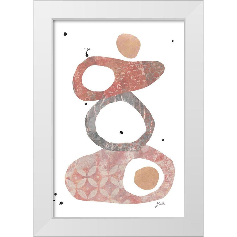 St.Amant, Yvette 17x24 White Modern Wood Framed Museum Art Print Titled ...