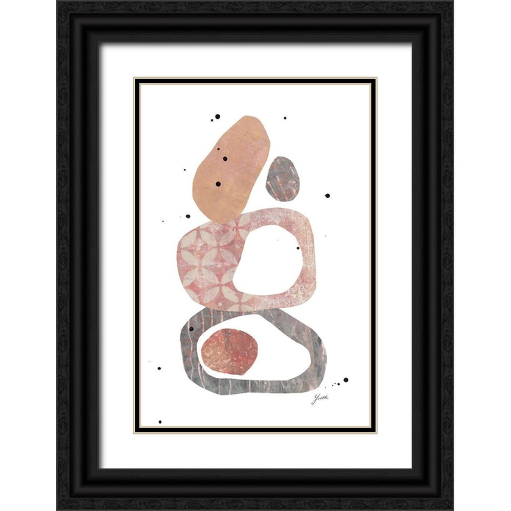 St.Amant, Yvette 23x32 Black Ornate Wood Framed with Double Matting ...