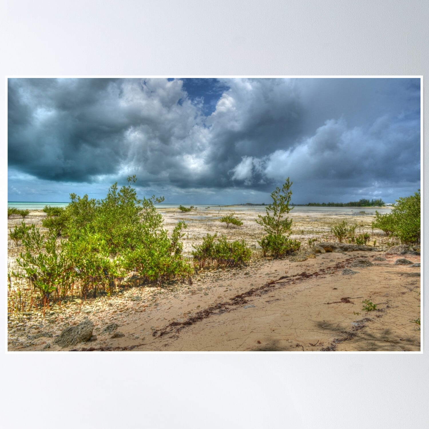 St Andrews Beach At Yamacraw On Eastern Nassau In The Bahamas Poster ...