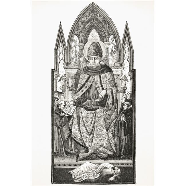 St Augustine Bishop of Hippo 354 To 430 Philosopher Theologian After ...