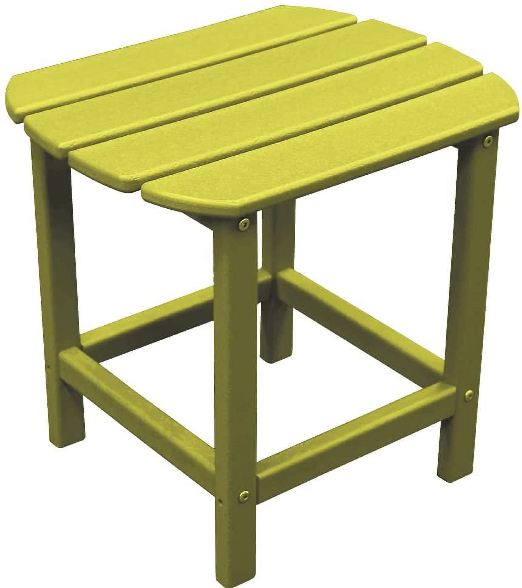 St Charles Sunburst Plastic Outdoor Side Patio Table - Walmart.com