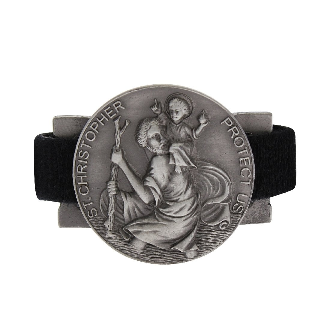 St Christopher Catholic Bike Clip - Religious Motorcycle Clip Valco ...