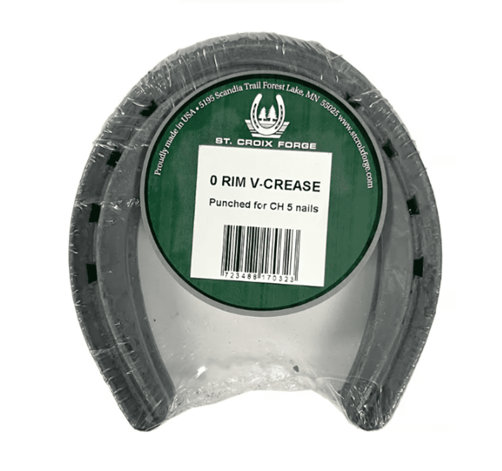 St. Croix 11.2.17032 Rim V-Crease Horseshoe, Size 0, 1 Pair - Walmart.com