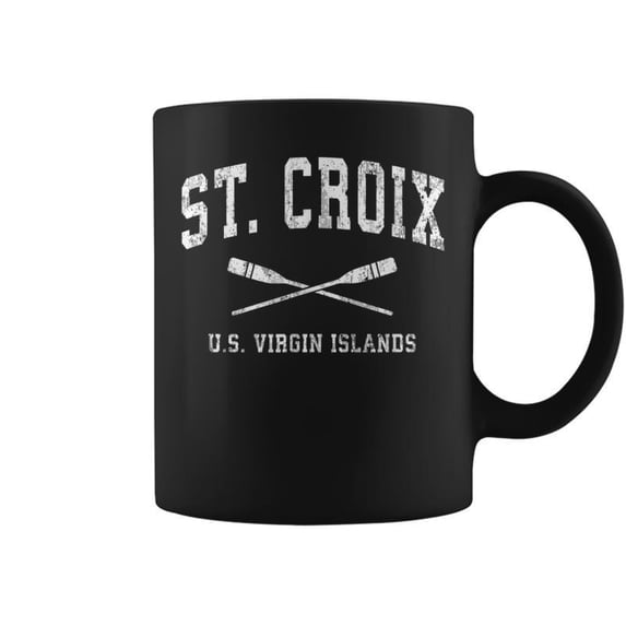 St Croix Usvi Nautical Paddles Sports Oars Coffee Mu - Walmart.com
