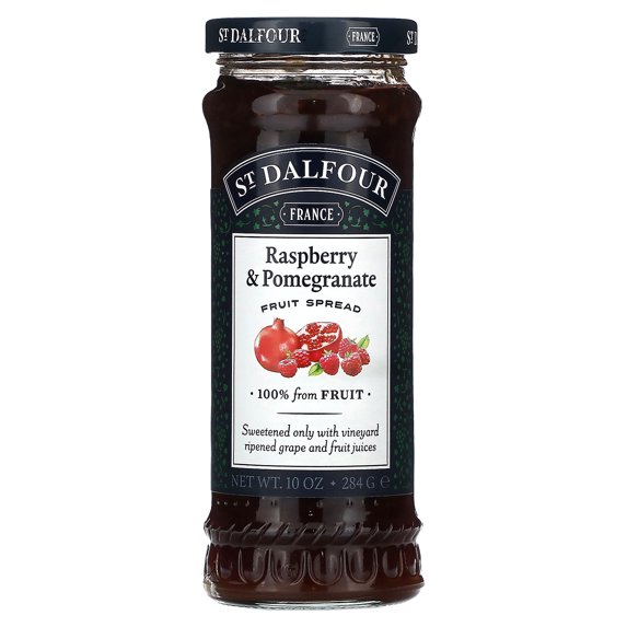 St. Dalfour, Fruit Spread, 10 Oz, Raspberry & Pomegranate - Walmart.com