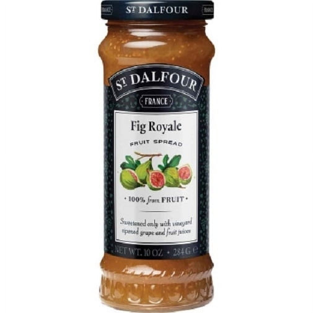 St Dalfour Fruit Spread Deluxe 100 Percent Fruit Royal Fig, 10 Oz ...