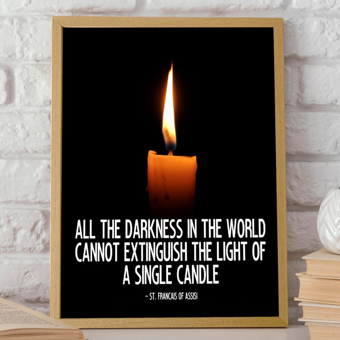 St. Francis Of Assisi Inspirational Quote Christian Quotes Christian ...