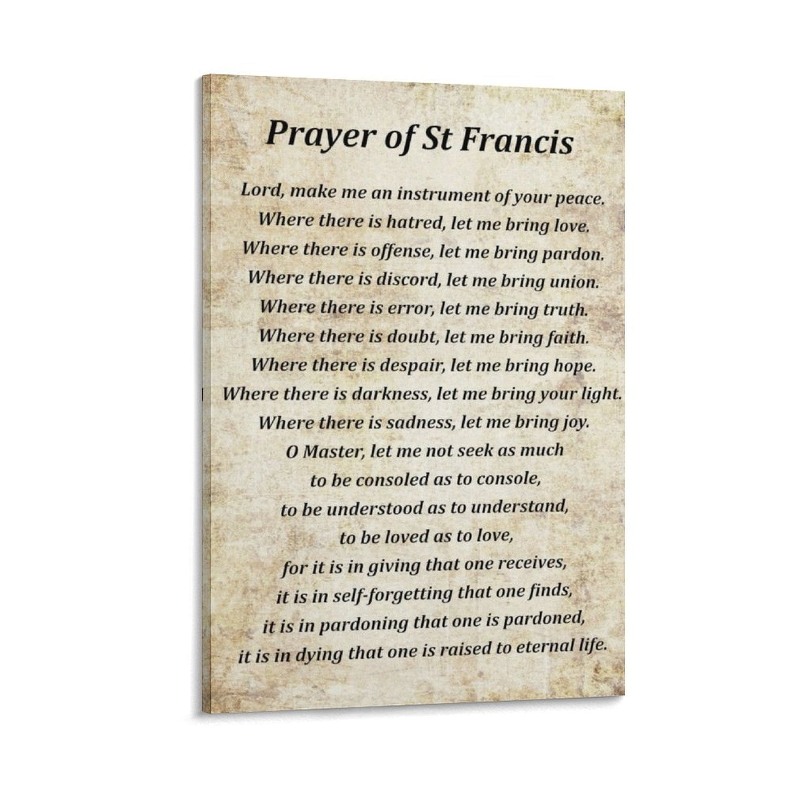 St. Francis Of Assisi,Prayer Of St. Francis,Lord Make Me An Instrument ...