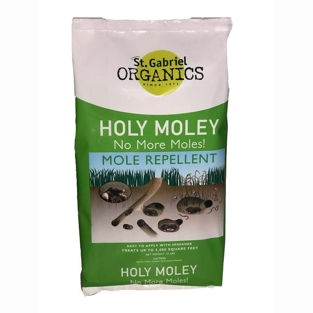 St. Gabriel Organics HOLY MOLEY Organic Garden Mole Repellent, 10 Lbs - Walmart.com