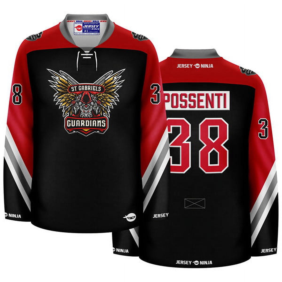 St Gabriel's Guardians Mythical Hockey Jersey - Walmart.com