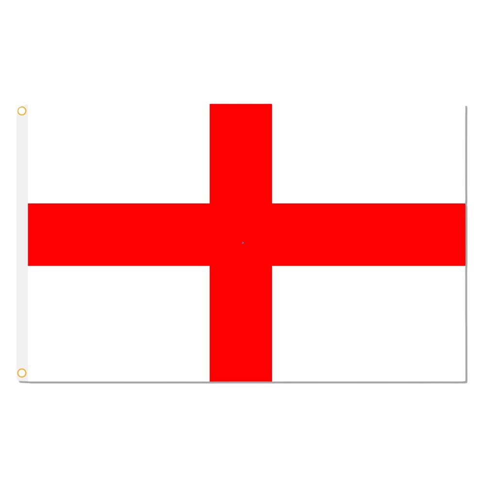 St Georges Flag with Pole, Large St George Flags With 5FT Wall Mounted ...