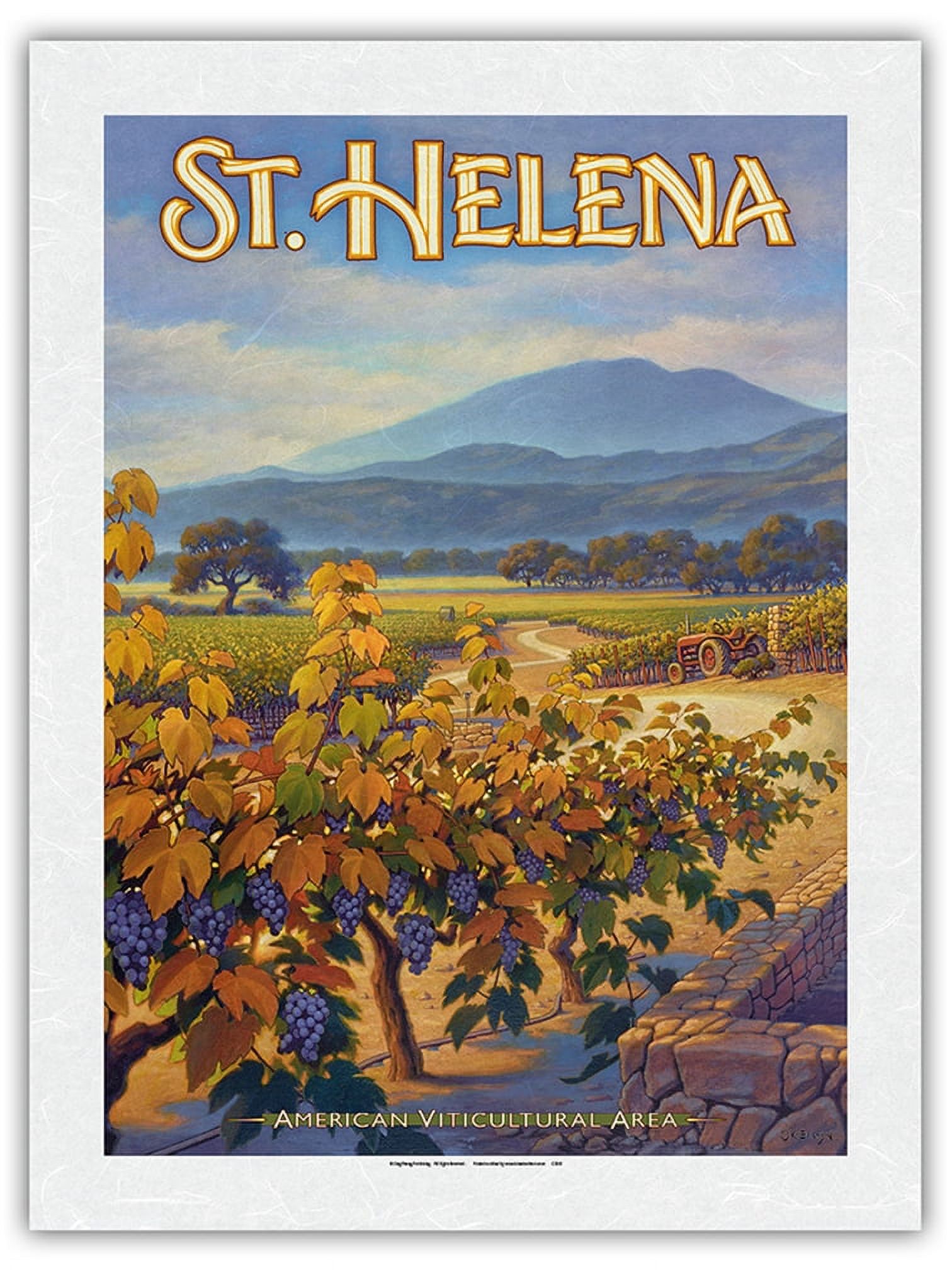 St. Helena Wineries - Collins Holystone Vineyards - California ...