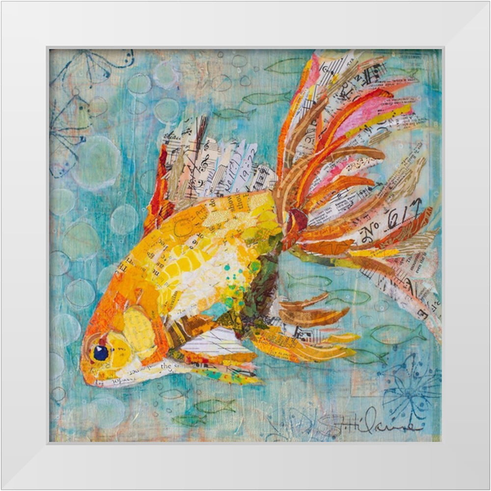 St. Hilaire, Elizabeth 15x15 White Modern Wood Framed Museum Art Print ...