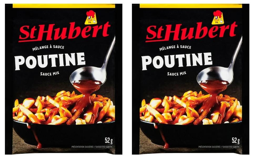 St. Hubert Poutine Gravy Mix, 52g (2 Pack) - Walmart.com