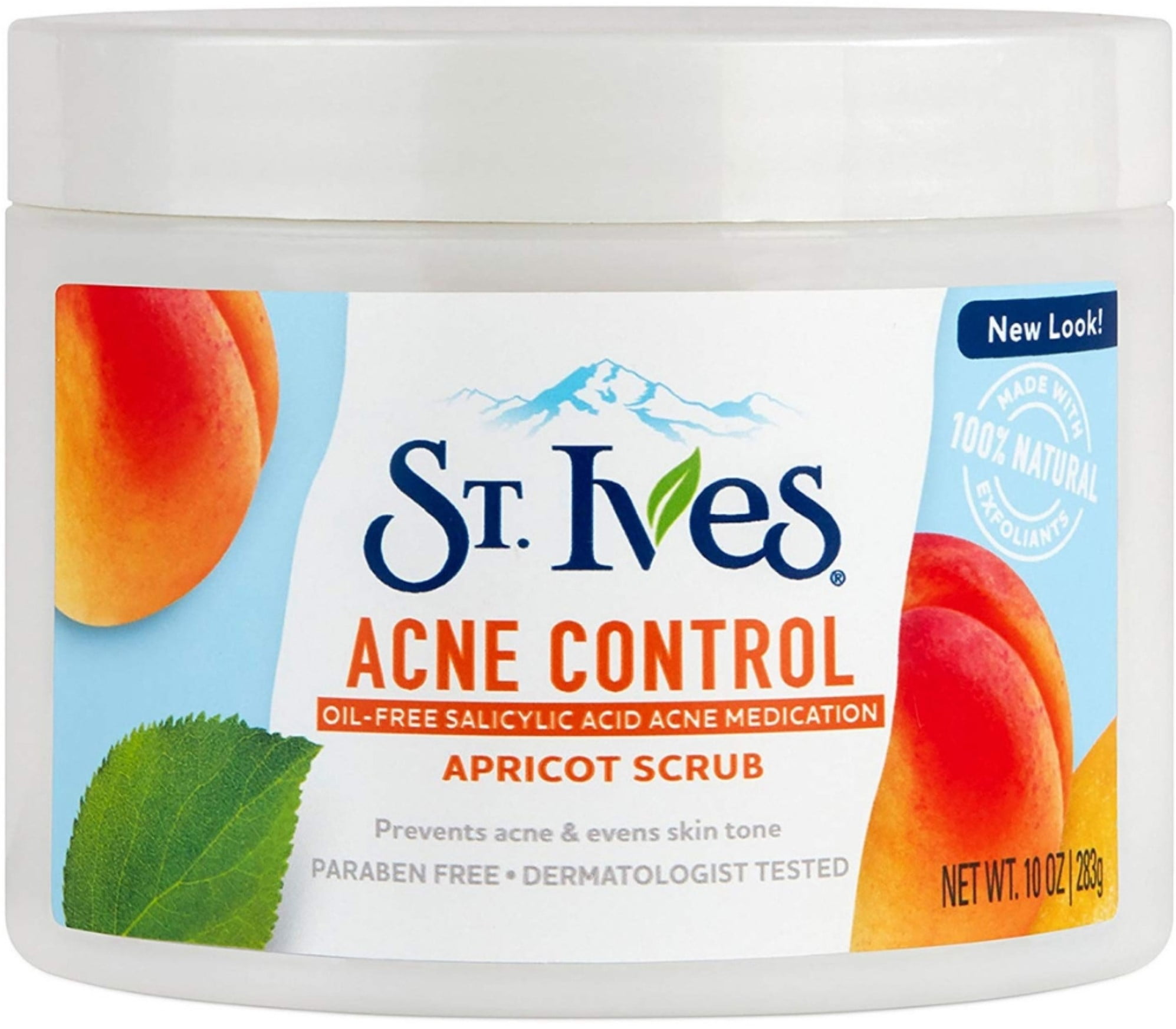 St. Ives Acne Control Apricot Scrub 10 oz (Pack of 2) - Walmart.com