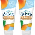 St. Ives Acne Control Apricot Scrub, 6 Oz, Pack of 2 - Walmart.com