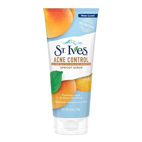 St. Ives Acne Control, Apricot Scrub 6 oz (Pack of 7) - Walmart.com
