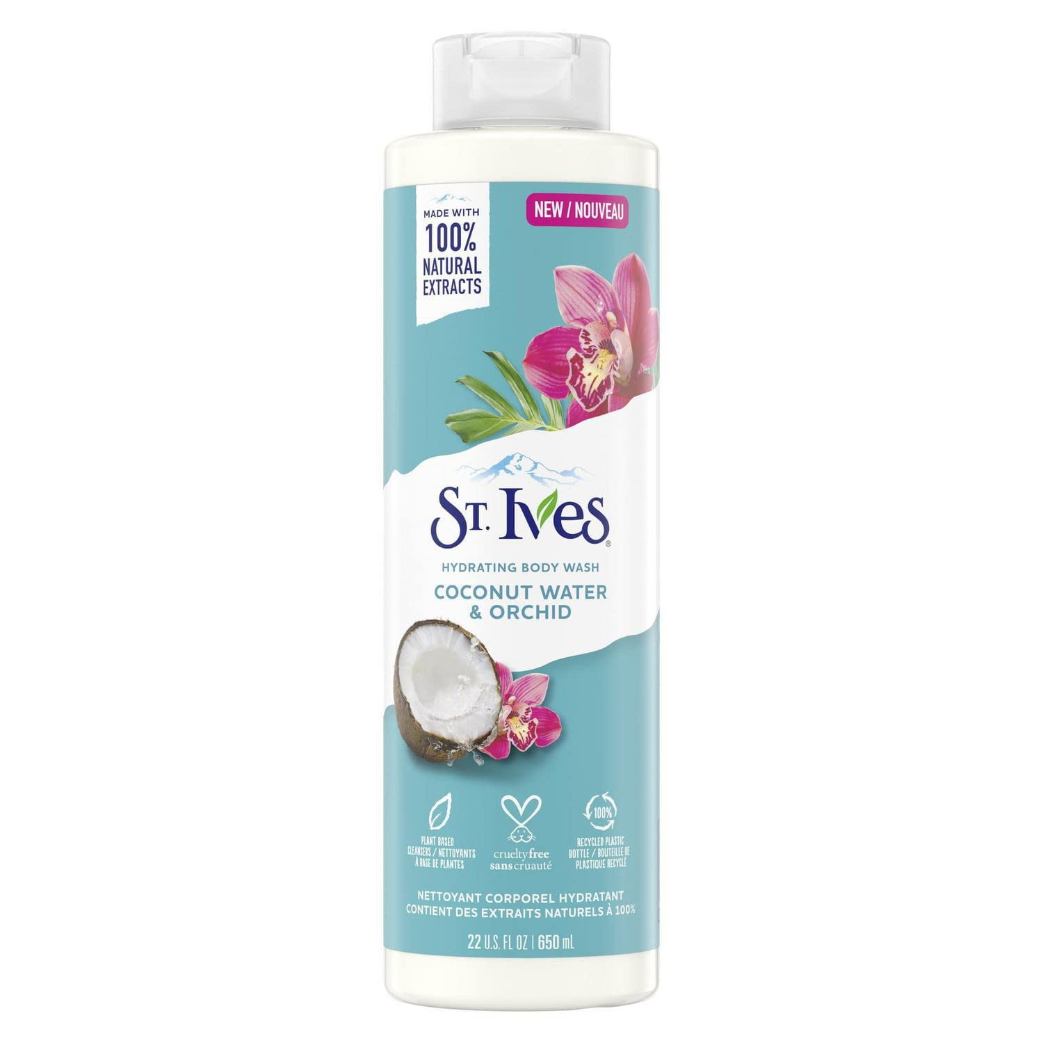St Ives Coconut Water and Orchid Hydrating Body Wash, 22 Oz.. - Walmart.com