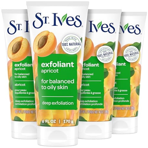 St. Ives Fresh Skin Apricot Face Scrub, Deep Exfoliator Skin Care for ...