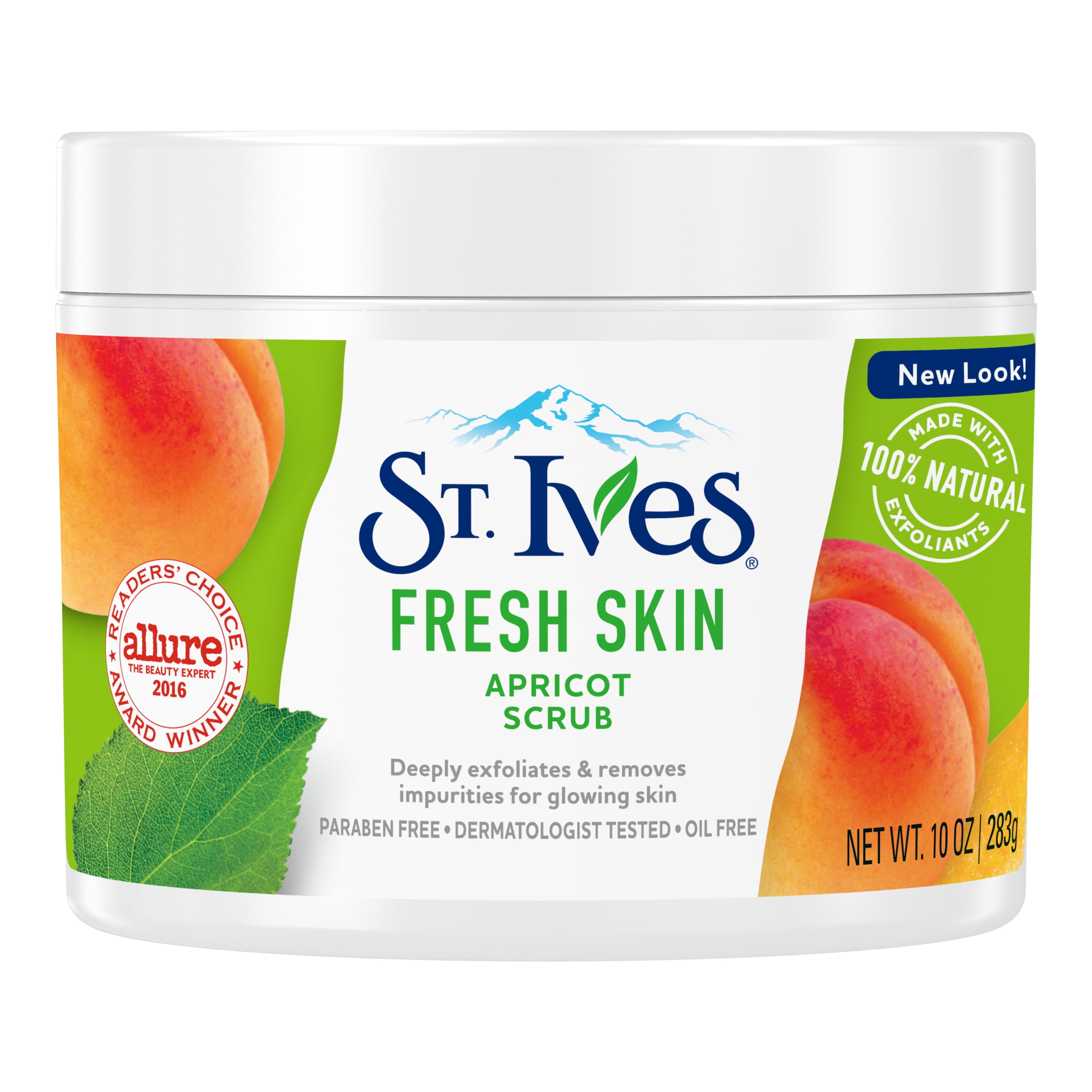 St. Ives Fresh Skin Facial Apricot Scrub, 10 oz - Walmart.com