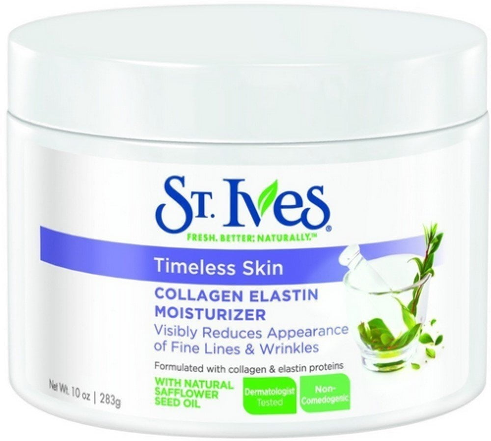 St Ives Renewing Collagen & Elastin Facial Moisturizer, Glowing Skin ...