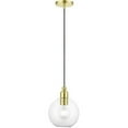 St James's Royd 1 Light Sphere Pendant in Industrial Style-16.25 inches ...