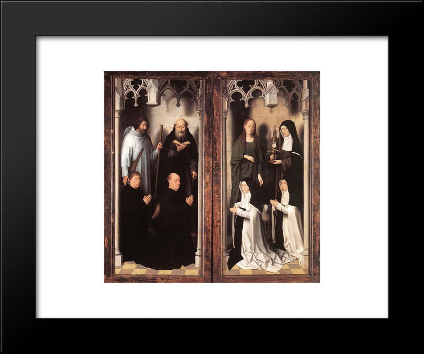 St. John Altarpiece 20x24 Framed Art Print by Memling, Hans - Walmart.com