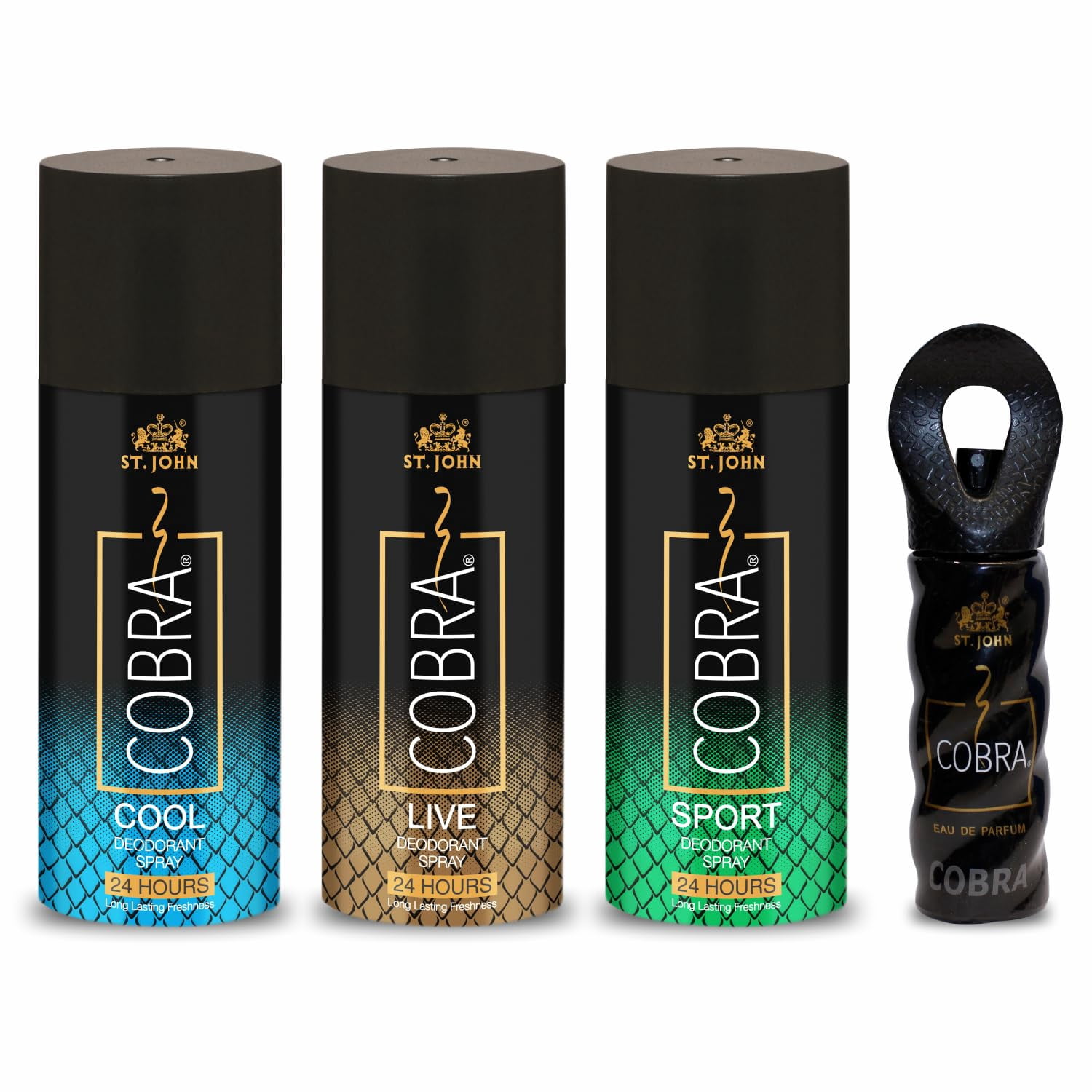 St. John Cobra Perfume Body Spray For Men & Women | 24 Hours Long ...