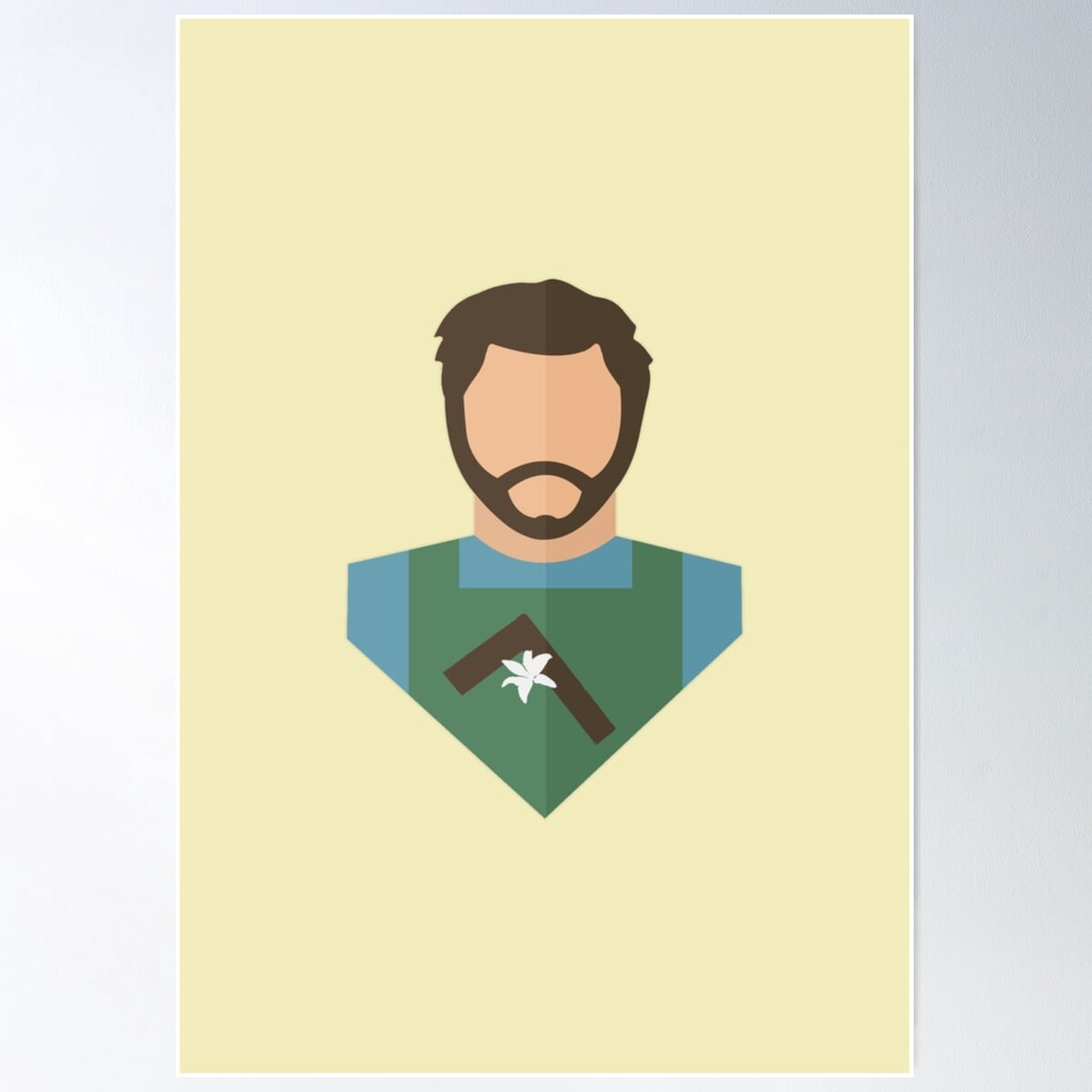 St. Joseph Poster Wall Art, Modern Wall Decor For Living Room Bedroom ...